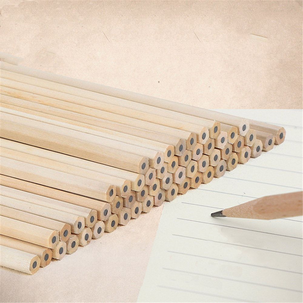 10pcs Eco-friendly Natural Wood Pencils Children W... – Grandado