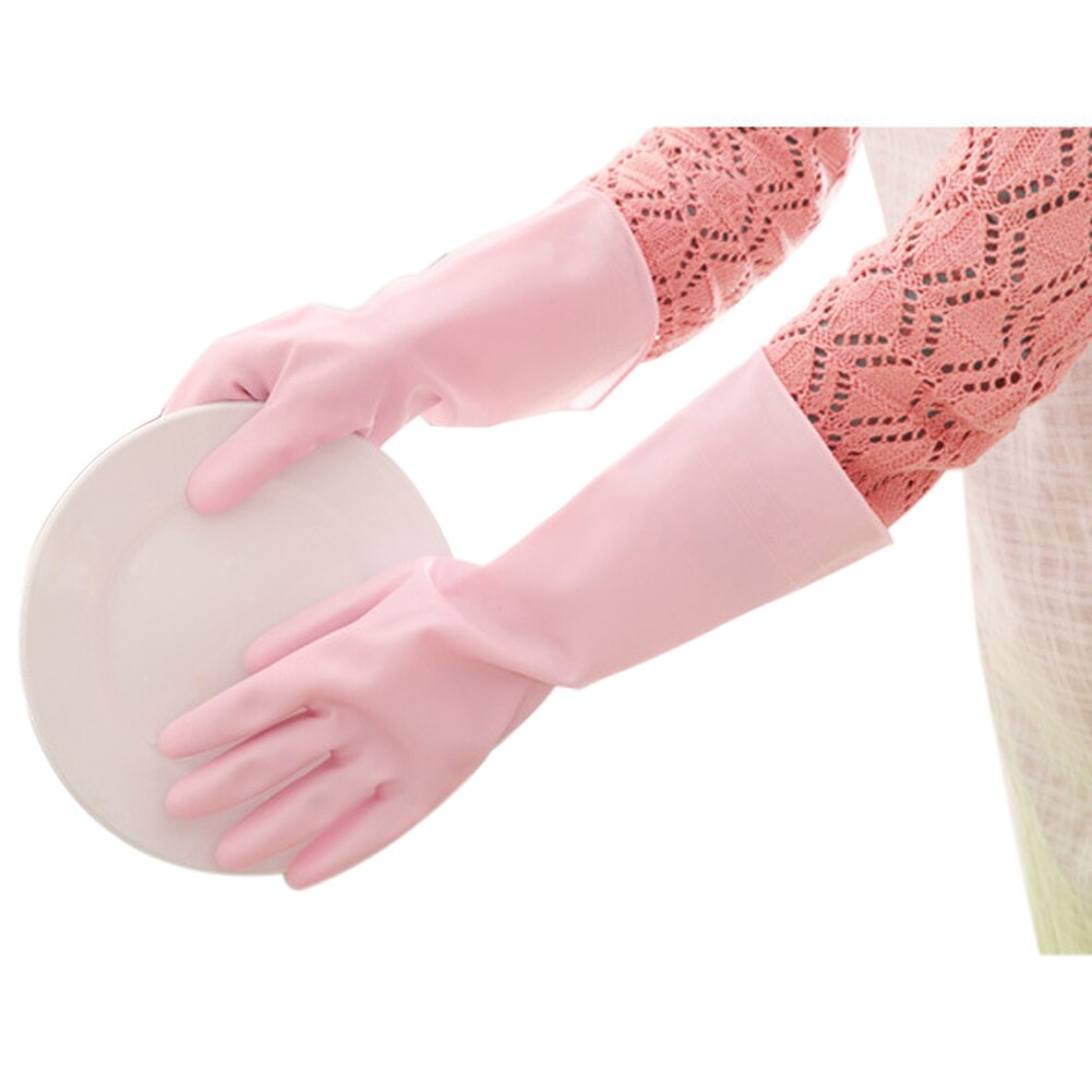 1Pair Waterproof PVC Cleaning Gloves Dishwashing G... – Vicedeal