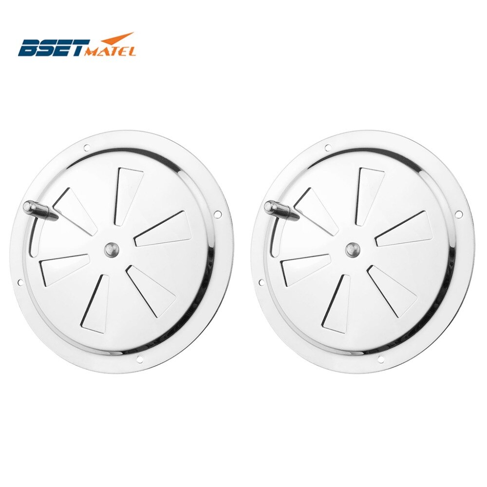 2 stuks ss 316 ronde luchtroosters voor boten, ve... – Vicedeal