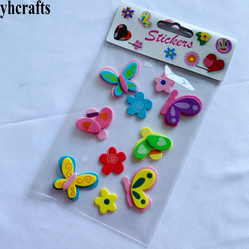 1Bag/Lot Spring flower butterfly insect 3D foam st... – Grandado