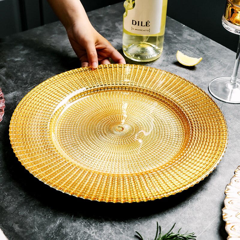 Christmas Food Luxury Plate Set Dinning Dessert Mo... – Grandado