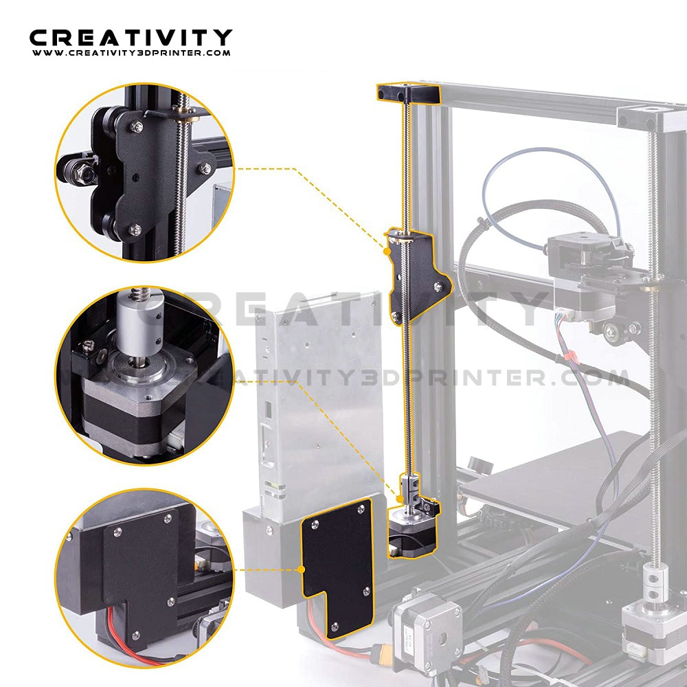 Dual Z Axis Ender3 Lead Screw Upgrade Kit 42-34 St... – Grandado
