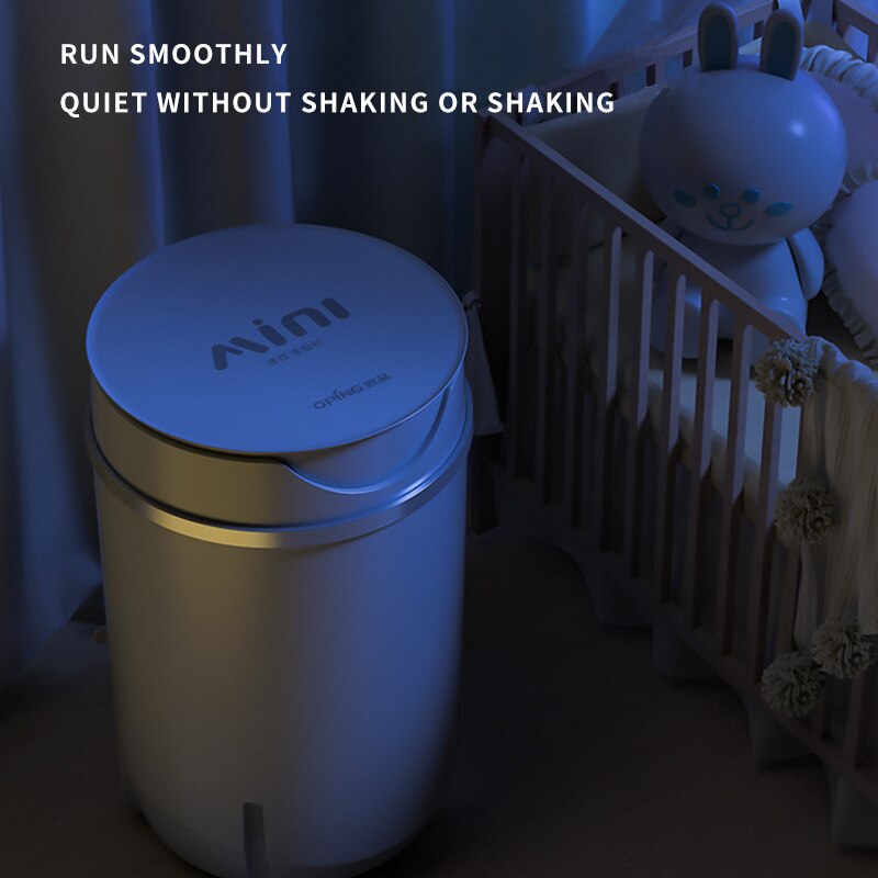 Mini Machine à laver avec lumière UV bébé vêtement... – Grandado