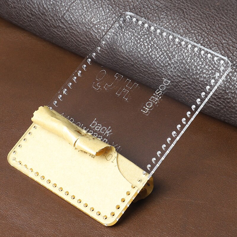 Leather Craft Personality Card Package Sewing Patt... – Grandado