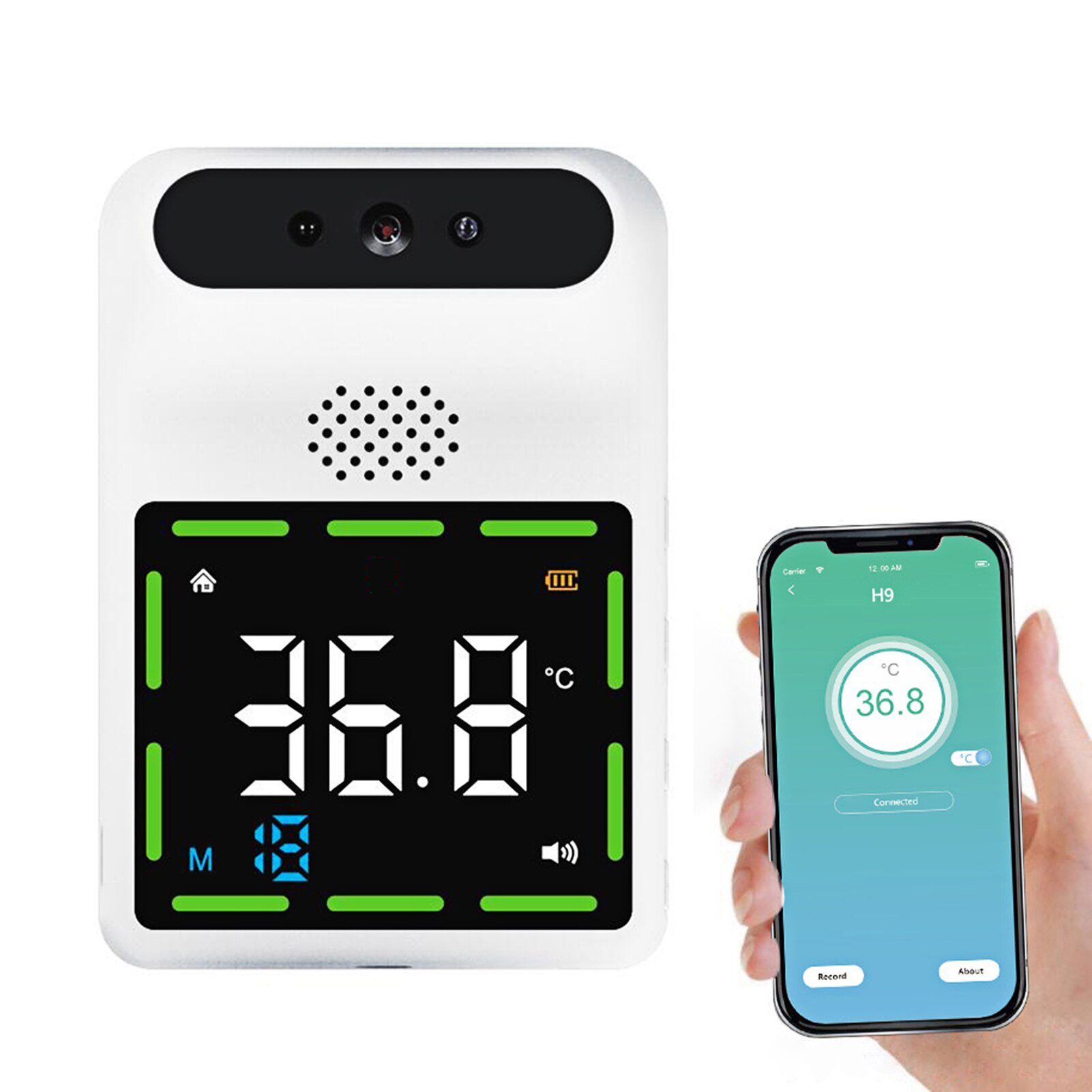 Non-contact Thermometers Digital Temperature Measu... – Grandado