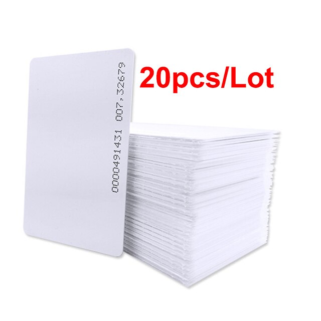 20PCS PVC White ID Thin Card TK4100 Chip Induction... – Grandado