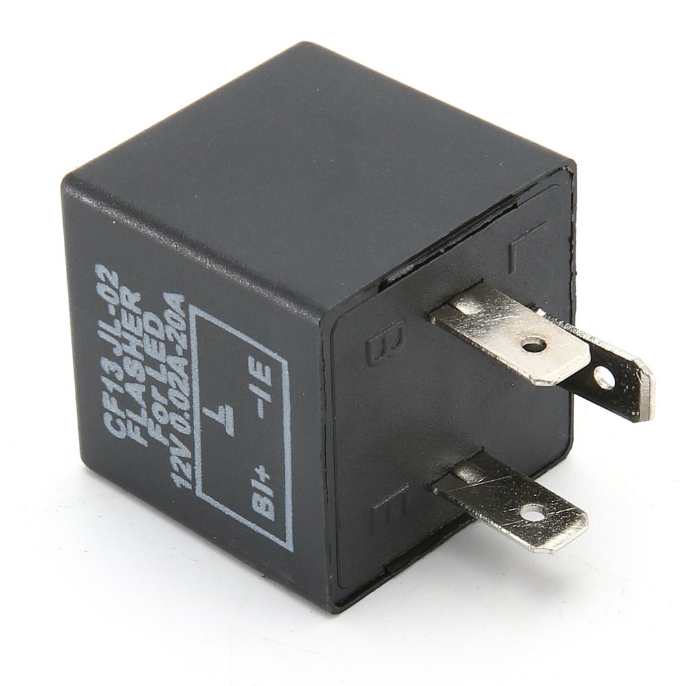 CF13 LED Flasher Flash Relay 3 Pin for Turn Signal... – Grandado