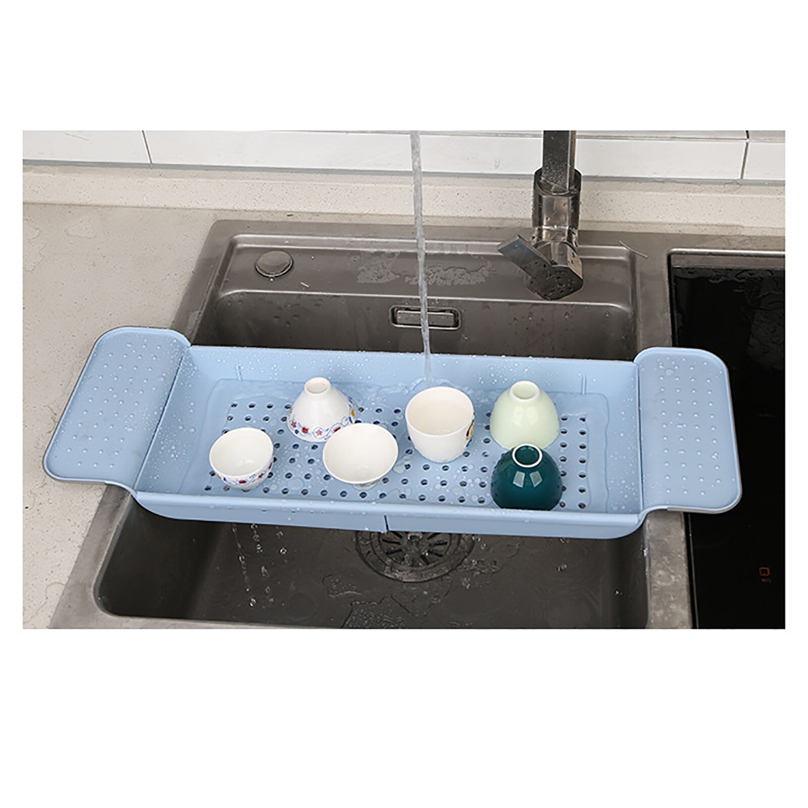 Bamboe Bad Rack Bad Tray Caddy Plank Douche Bad Bo... – Grandado