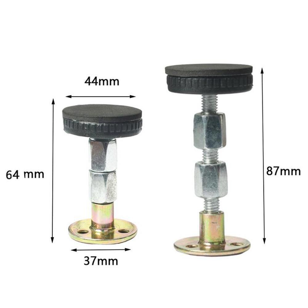 4 Piece Thread Bed Frame Anti-Shake Fixed Bed Head... – Grandado