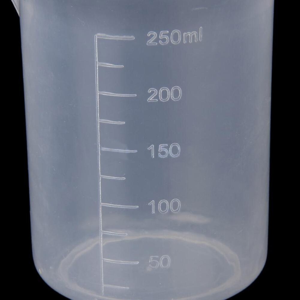 250ml Lab Laboratory Transparent Plastic Graduated... – Grandado