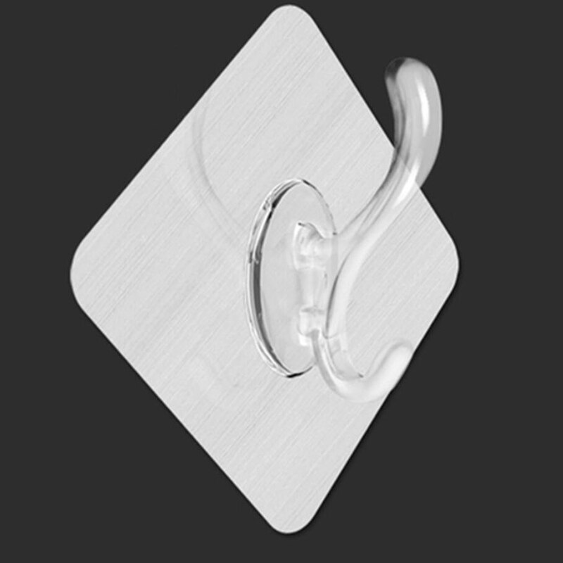 1 pc Punch-free Transparent Door Hooks Multi-funct... – Grandado