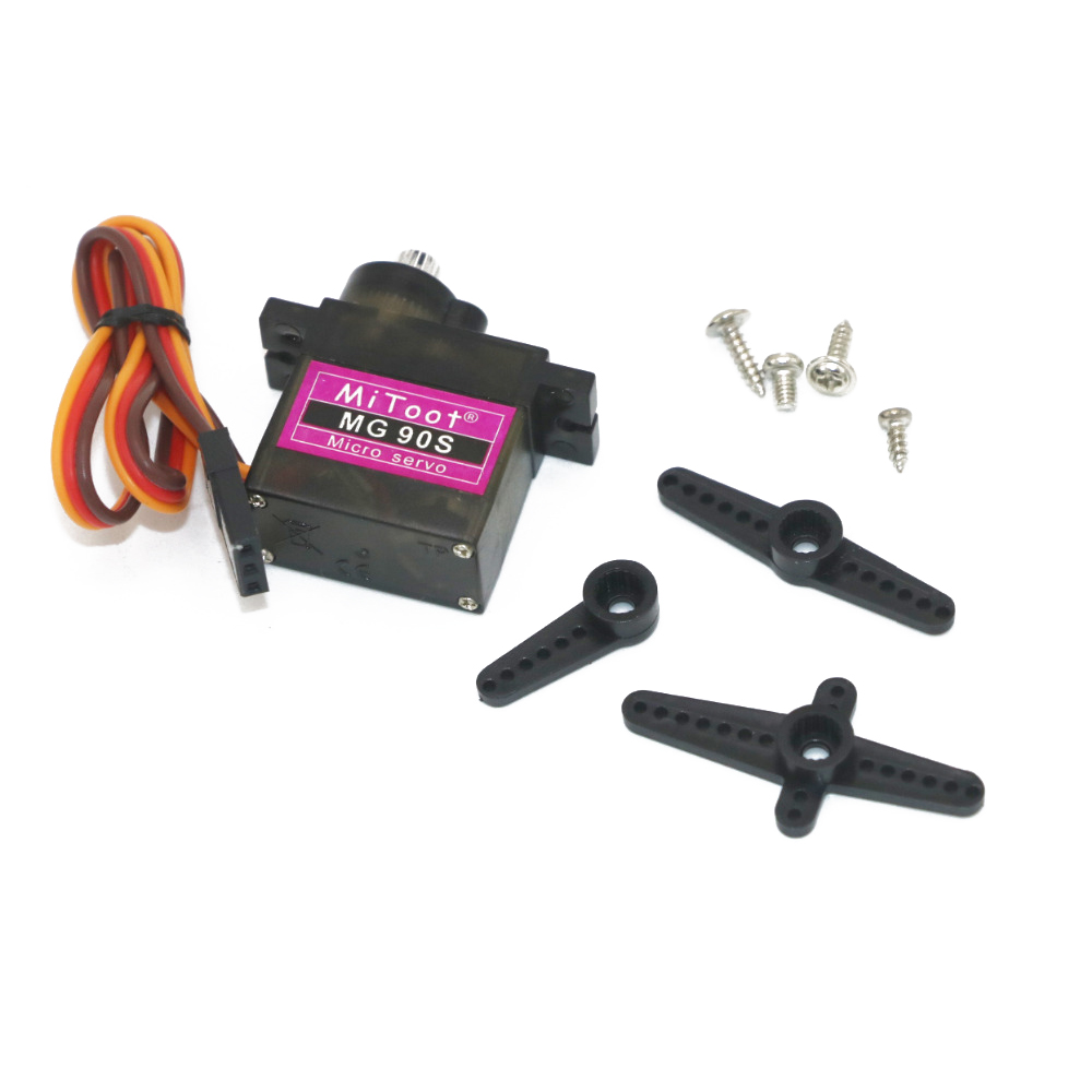 4pcs/lot MG90S 9g Metal Gear Upgraded SG90 Digital... – Grandado