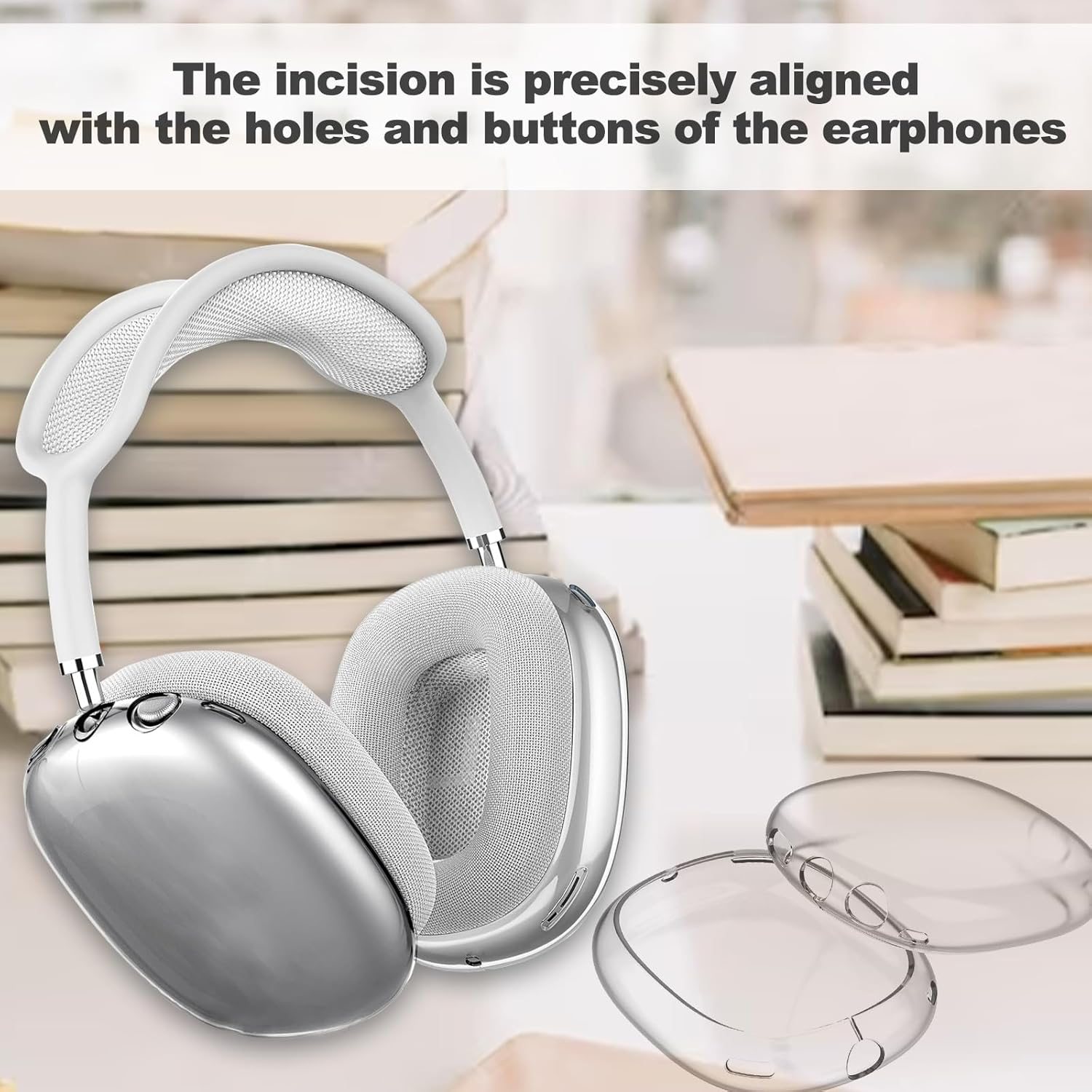 Koptelefoon Zacht TPU AirPods Max Oortelefoonhoes ... – Vicedeal