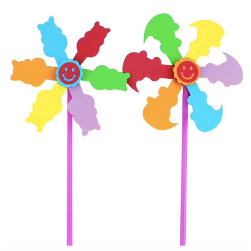 EVA Windmill DIY Handicrafts For Children Handmade... – Grandado