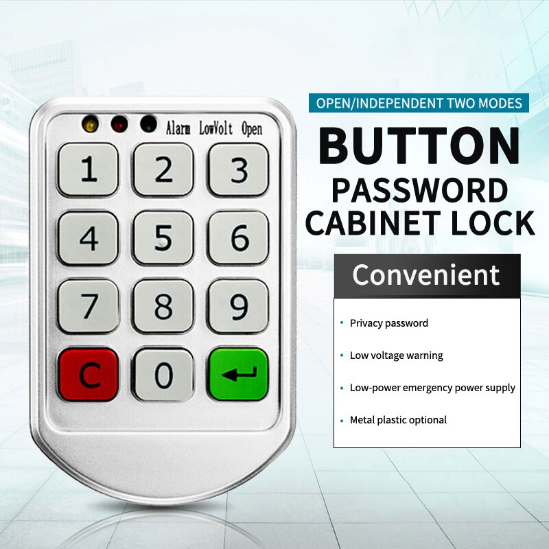 Electronic Password Keypad Lock Private Storage In... – Vicedeal