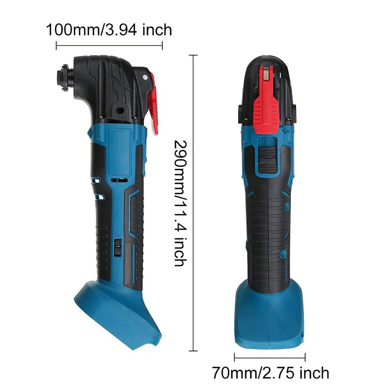 21V Oscillating Multi-Tool Variable Speed Cordless... – Grandado