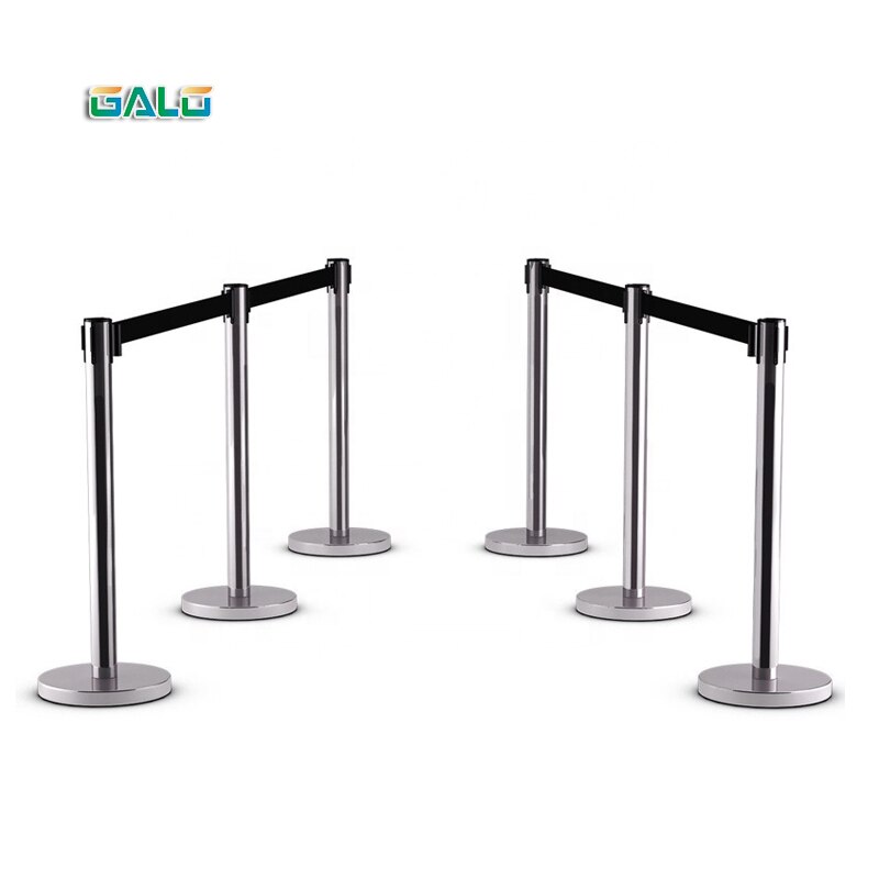 Aceally Retractable Belt Queue Barrier Post System... – Vicedeal