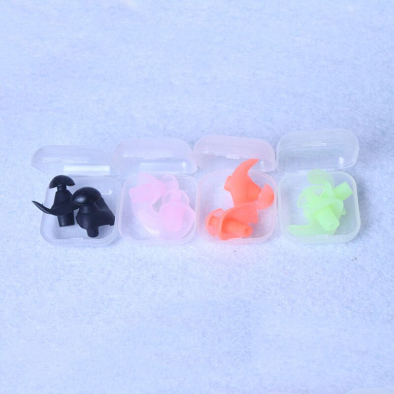 1 Pair Soft Ear Plugs Environmental Silicone Water... – Vicedeal