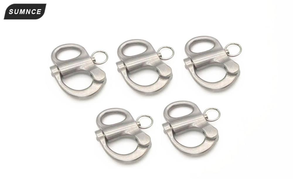 Stainless Steel Fixed Snap Shackle with Round Ring... – Grandado