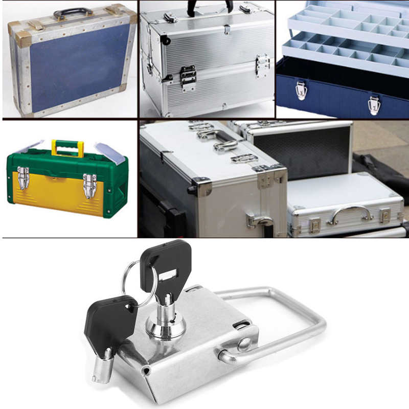 Stainless Steel Hasp Safety Lock Box Case Toggle L... – Grandado