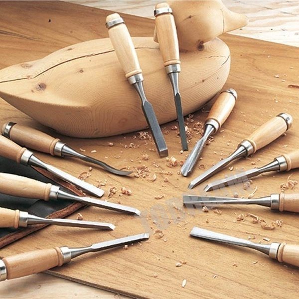 12pcs/set Wood Carving Set Carving Knife Tools Set... – Grandado