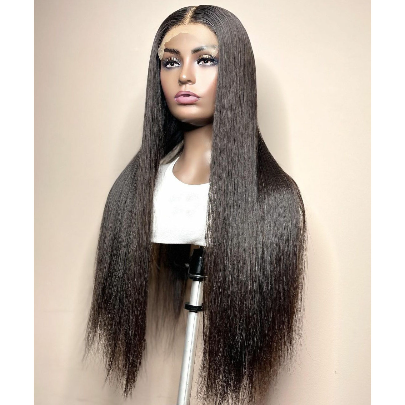 26Inch 180%Density Long Remy Straight Synthetic La... – Grandado