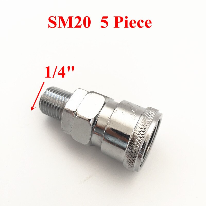 5 Sets Pneumatic fitting C type SM20+PM20 connecto... – Grandado