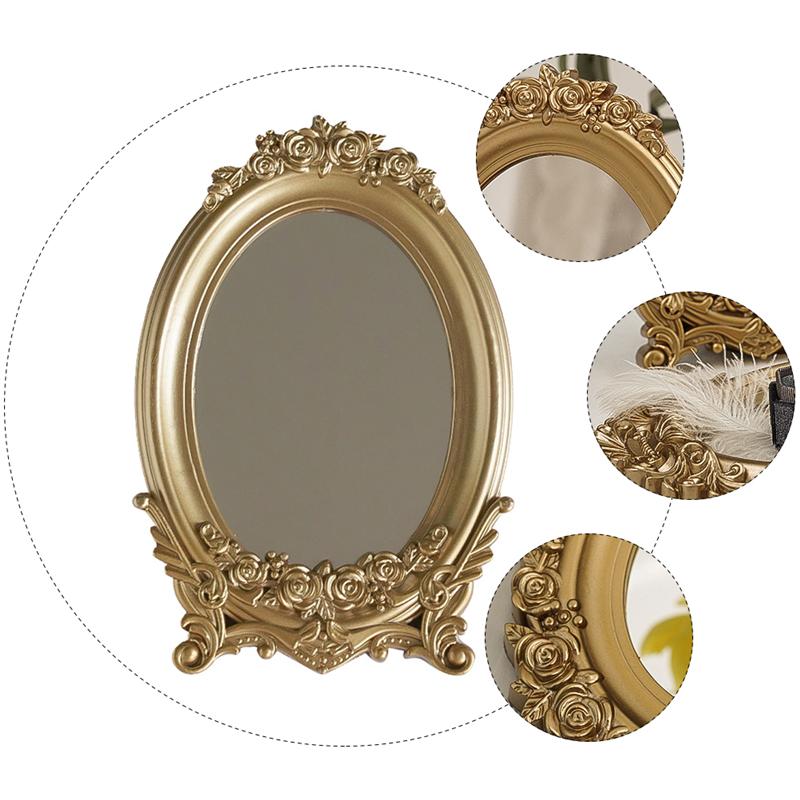1Pc Decorative Mirror Photography Prop Vintage Mir... – Grandado
