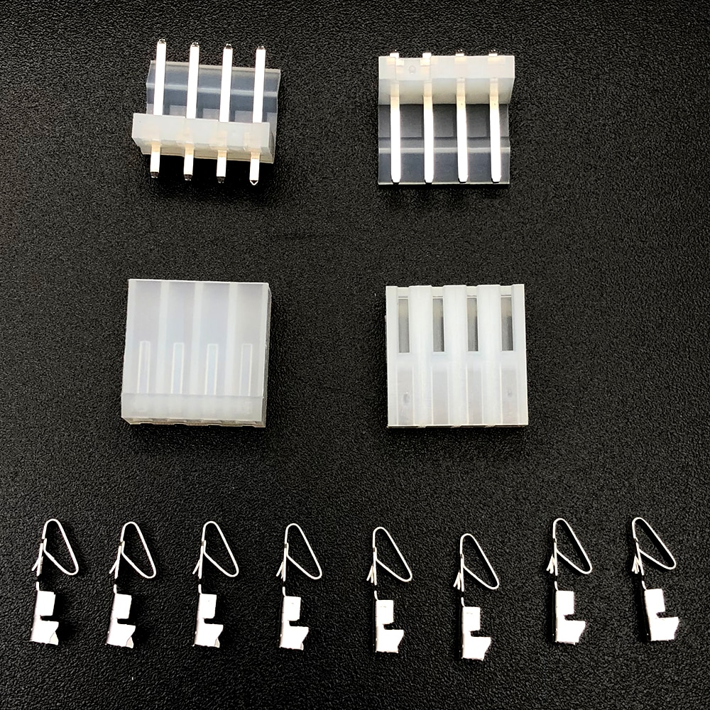 10Sets=60pcs CH3.96mm connector 4P 4pin CH3.96 str... – Grandado