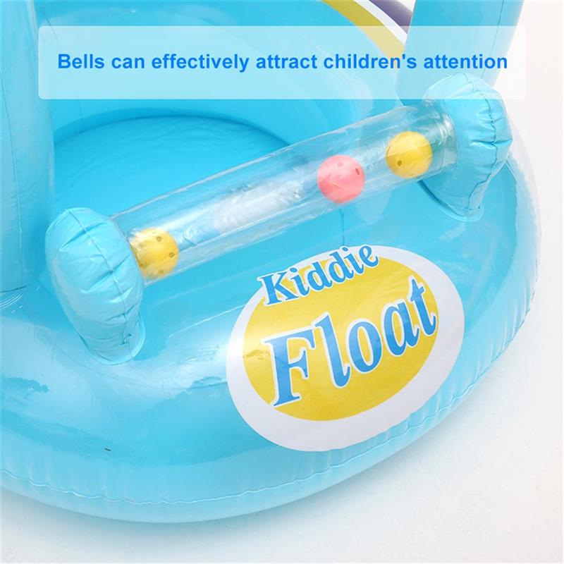 Baby Swimming Seat Chair Float Swimming Ring Awnin... – Grandado