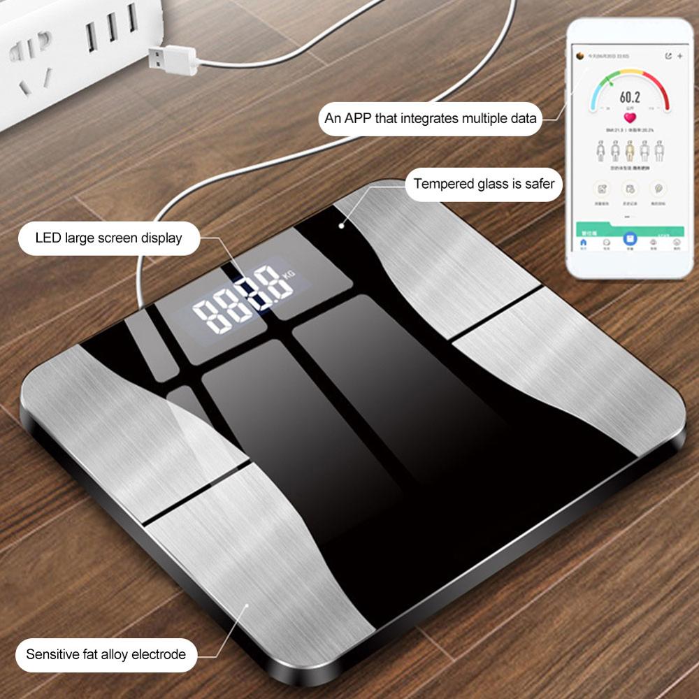 Báscula de grasa corporal USB, báscula de peso Dig... – Grandado