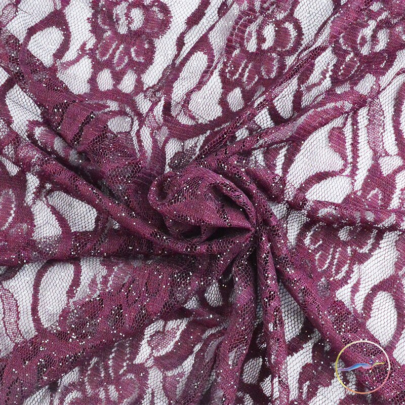 Wijn Rode Kant Stof Kant Stof Kostuum Stoffen – Vicedeal