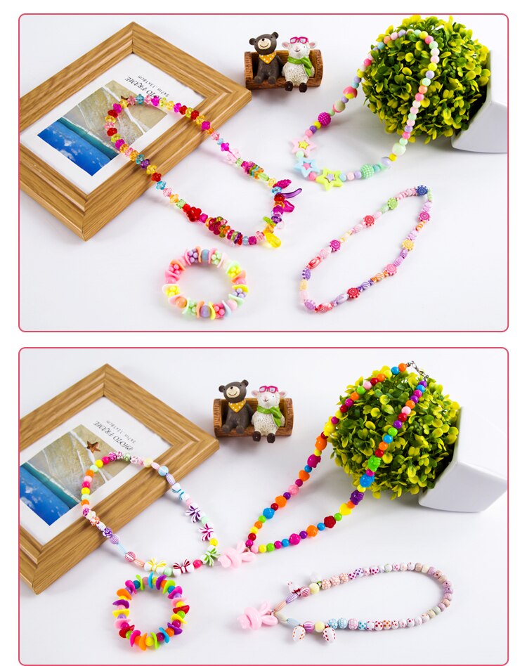 DIY Bead Toy with Accessory Set Girl Jewelry Makin... – Vicedeal