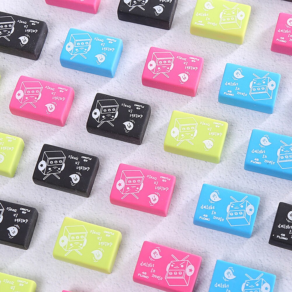 1 Pcs Lovely Cartoon 4B Style Rubber Pencil Eraser... – Grandado