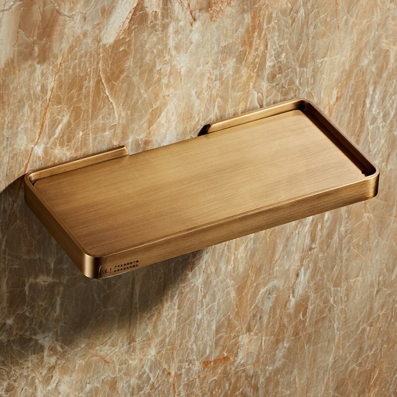 IMPEU Bathroom Shower Organizer, Glass Shelf, Wall... – Grandado