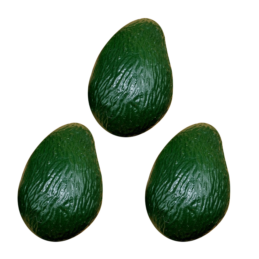 3pcs Imitation Avocado Ornaments Decorative Avocad... – Vicedeal