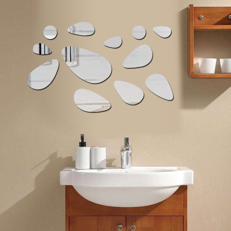 Drie-Dimensionale Spiegel Muur Stok Een Woonkamer ... – Vicedeal