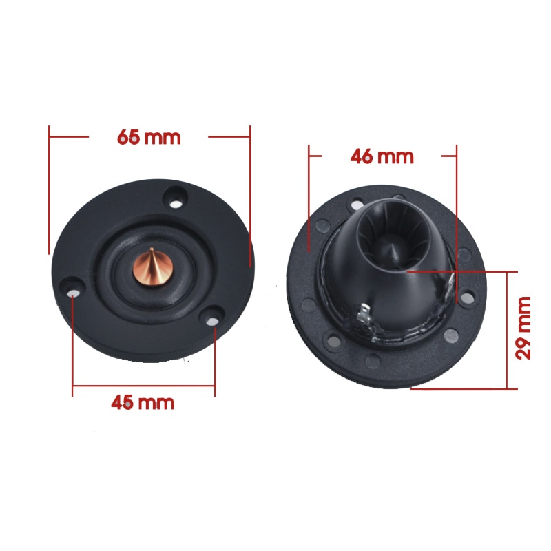 2Pcs 2 Inch Silk e Tweeter High-End Hifi 4 Ohm 30W... – Grandado