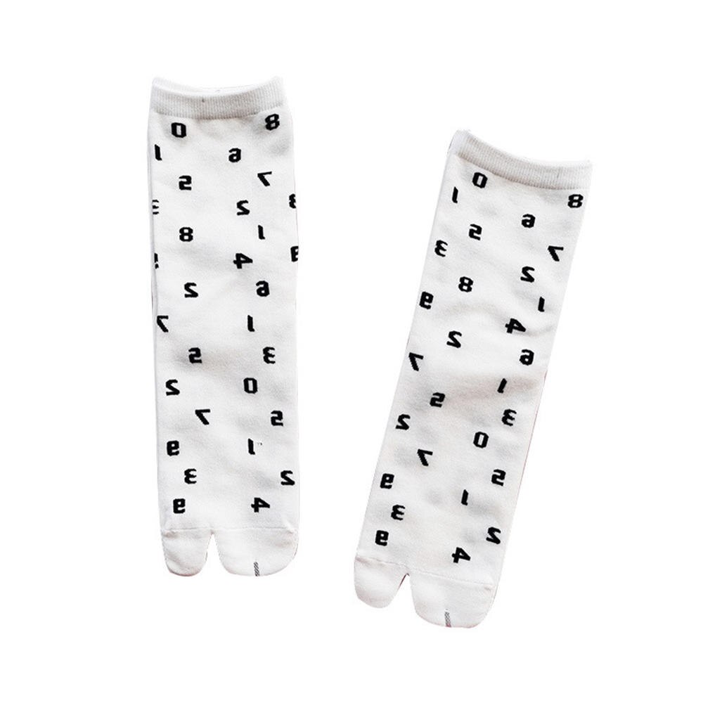 Japanese Style Couple Tabi Toe Socks Men And Women... – Vicedeal