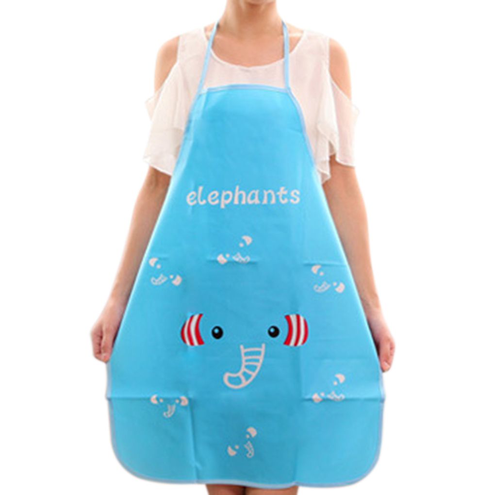 Cooking Apron Kitchen Women Waterproof Cartoon Kit... – Grandado