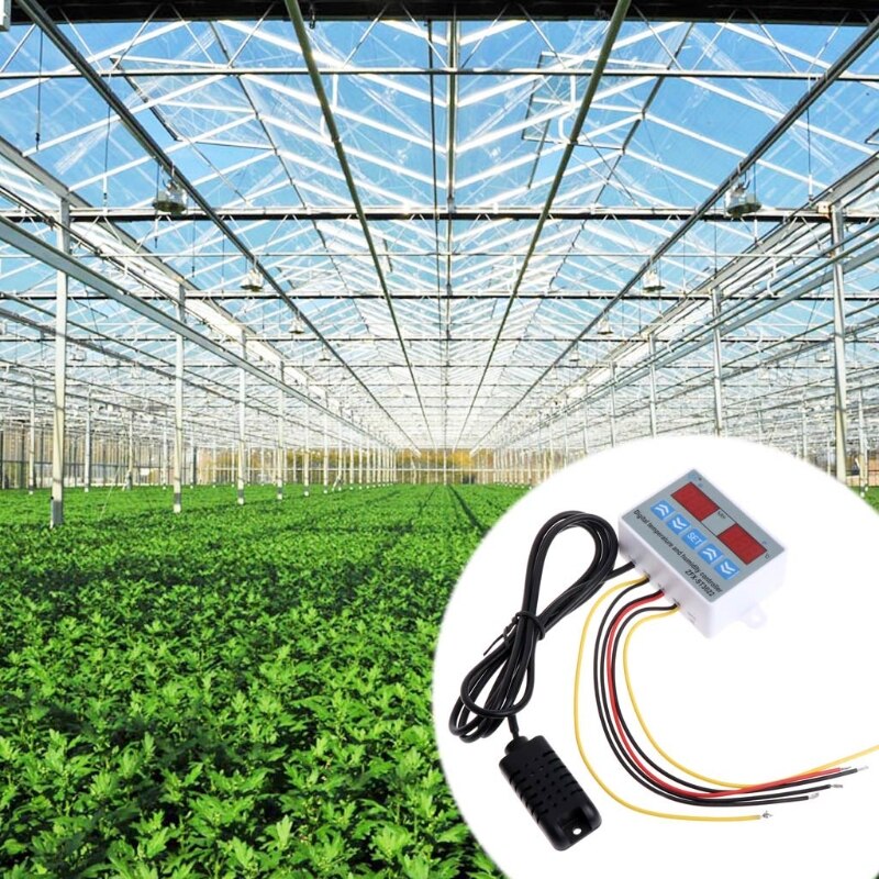 220 V 24 V 12 V 2 in 1 Digitale Temperatur Feuchti... – Vicedeal