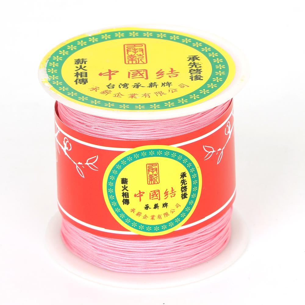 150 Yard 0.4mm 18 Color Polyester Satin Chinese Kn... – Grandado