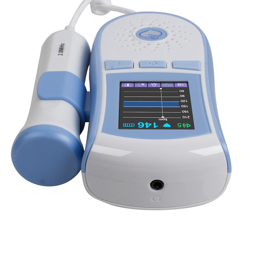 3MHz Probe Pocket Fetal Doppler Prenatal Heart Bab... – Grandado