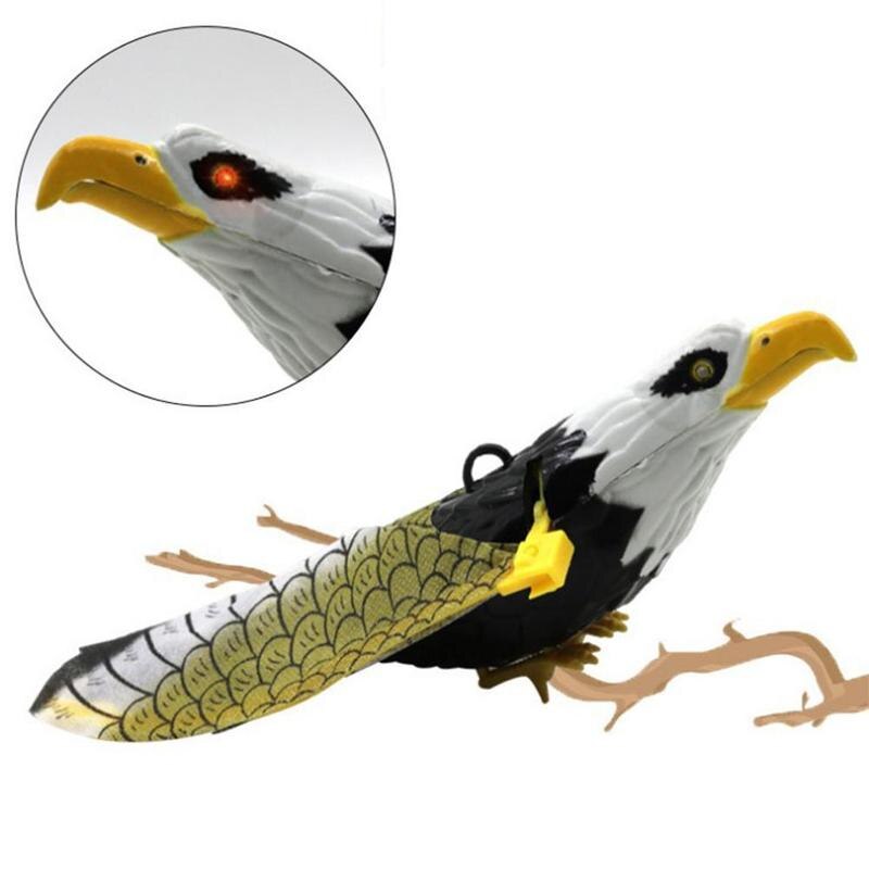 Electric Rotating Colorful Wire Flying Eagle 360 D... – Grandado
