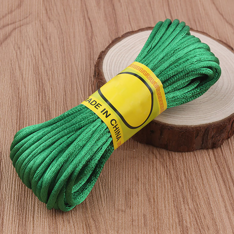 10m/roll Multi-color Strong Braided Macrame Silk S... – Grandado