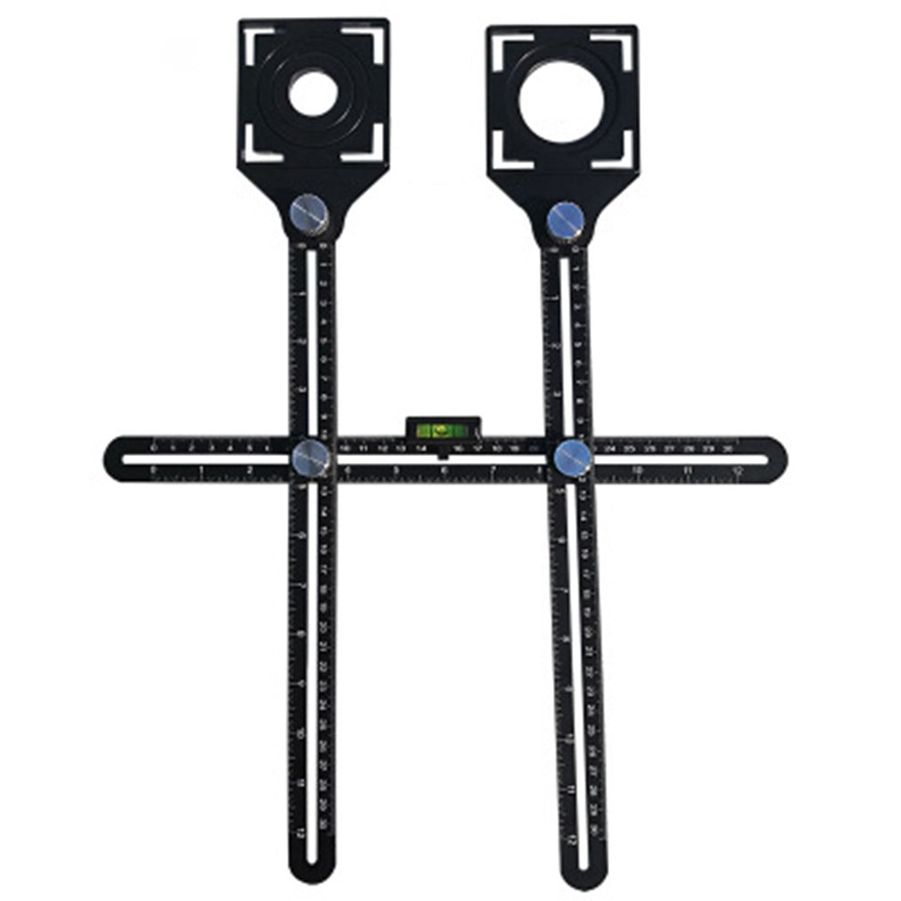 Double Head Folding Ruler Tile Hole Locator Univer... – Vicedeal