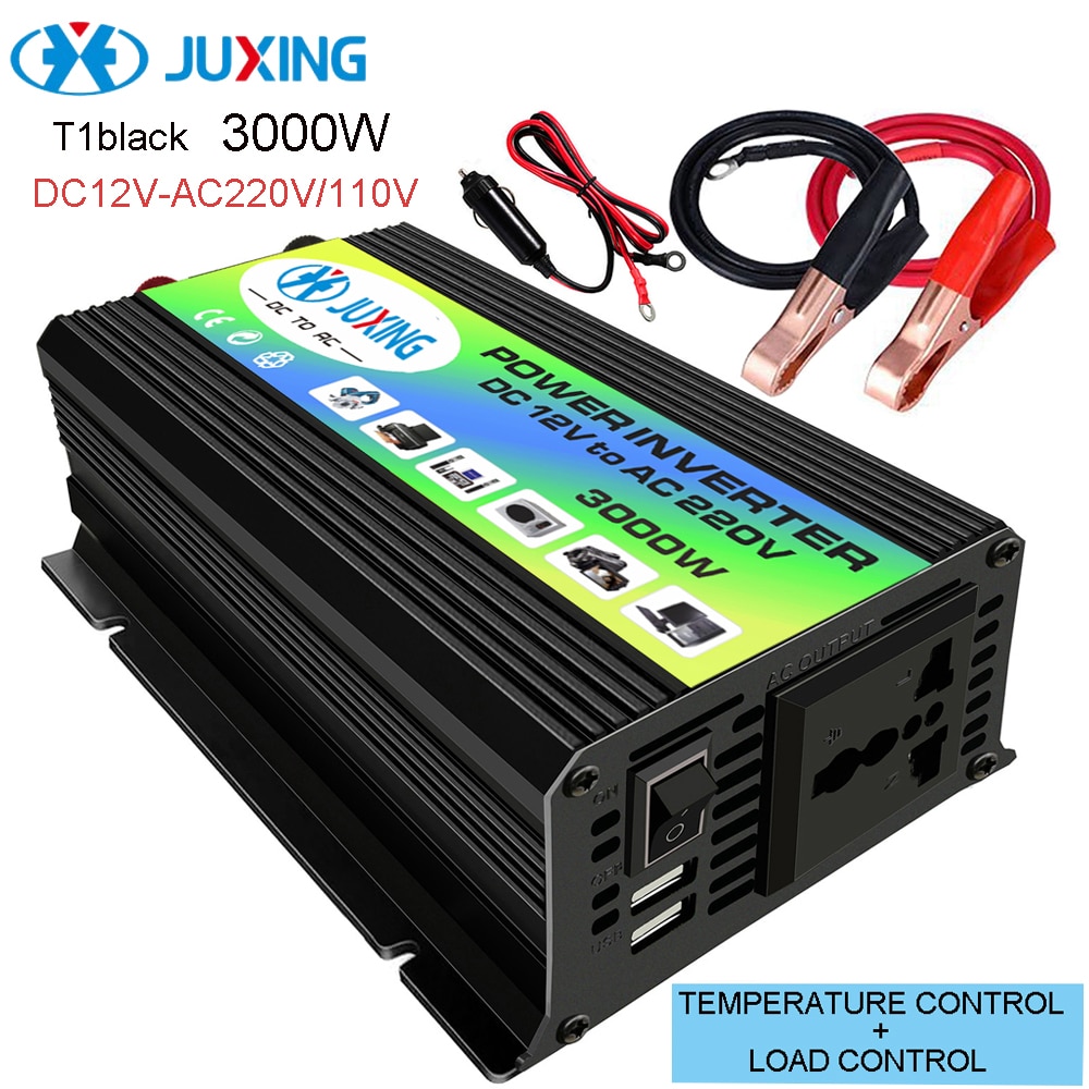 JUXING Power Converter Kit: 3000W Power Inverter V... – Grandado