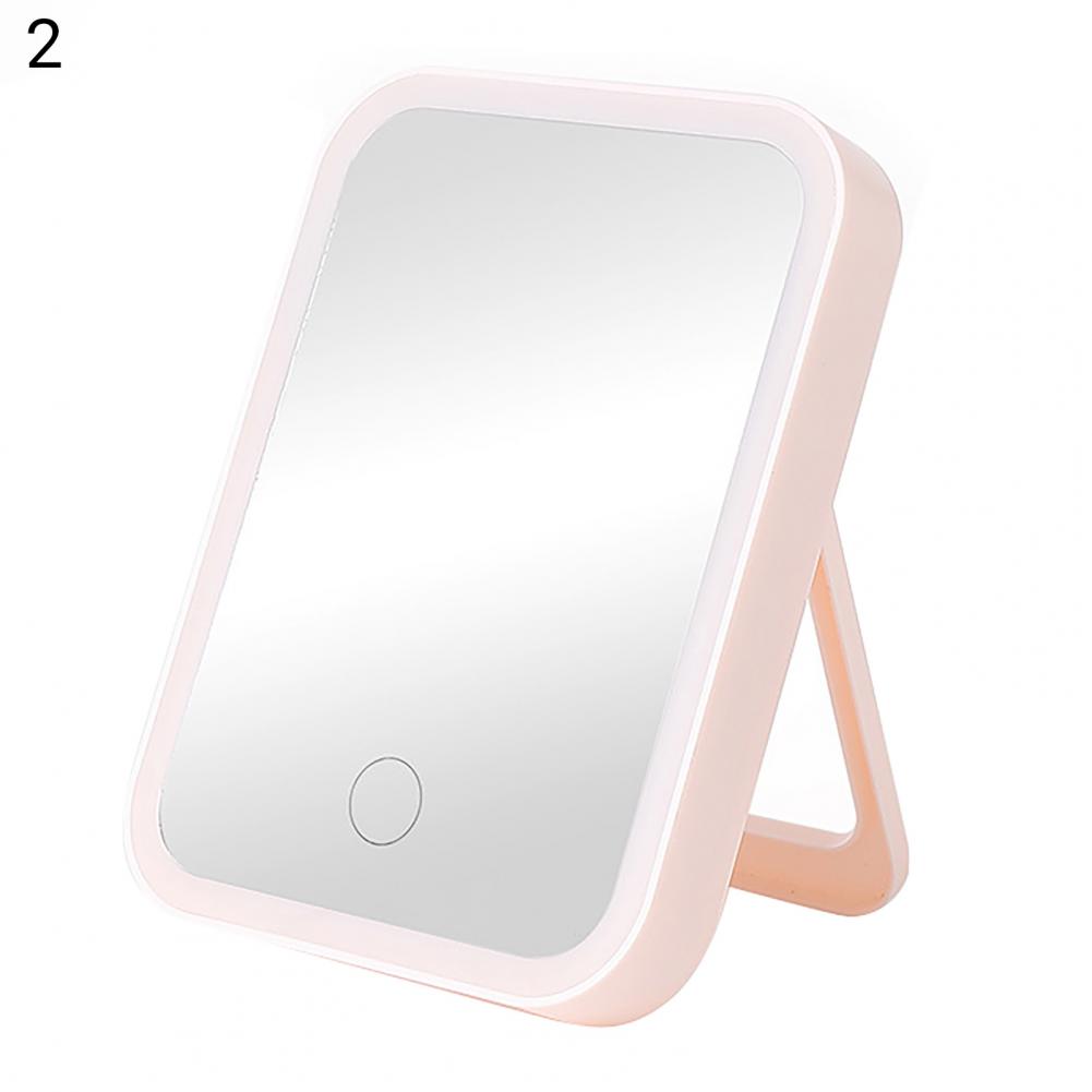 LED Makeup Mirror Clear Touch Control USB Recharge... – Vicedeal
