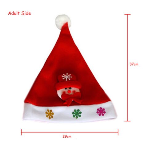 Kids Adult LED Christmas Hats Santa Claus Reindeer... – Grandado