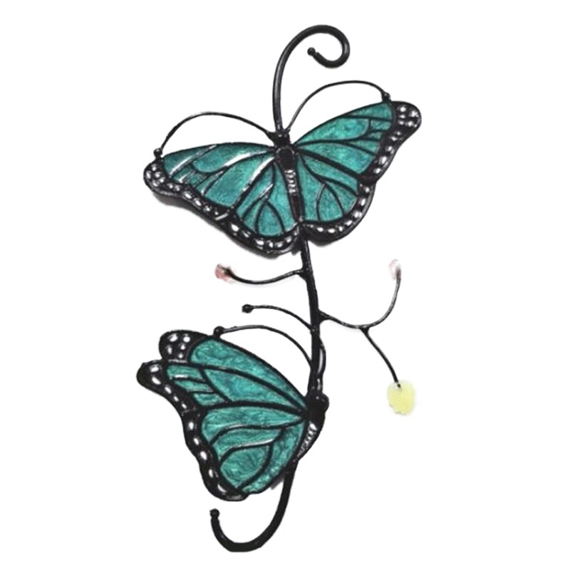 Colored Metal Window Charm, Monarch Butterfly Deli... – Grandado
